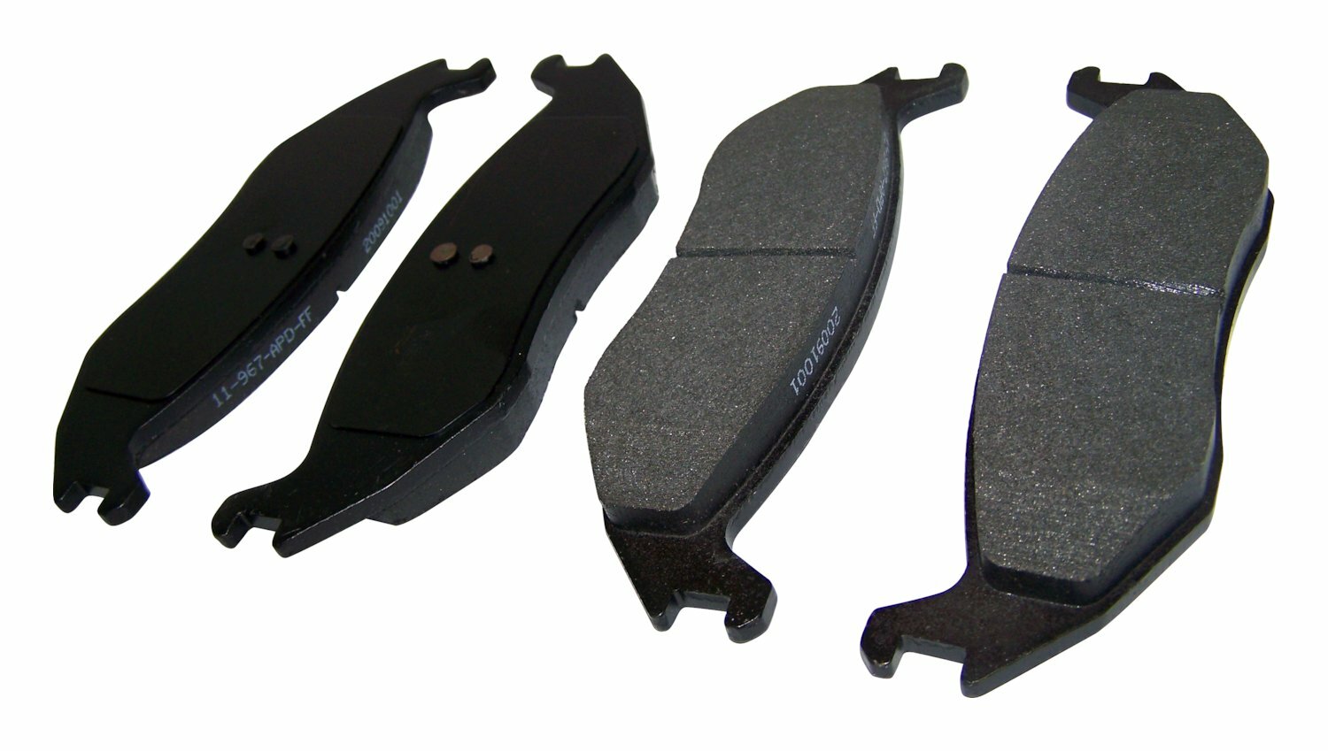 Crown Automotive - Semi-Metallic Black Brake Pad Set - 5080563AC – Car ...