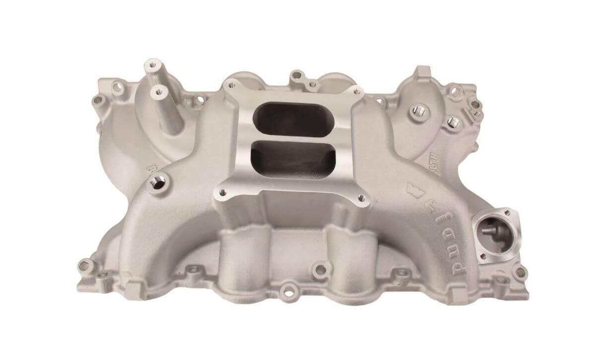 Weiand 8012 Stealth Aluminum 4bbl Intake Manifold Big Block BBF Ford 4 ...