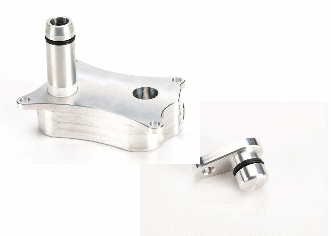 Ford Godzilla 7.3L Oil Cooler Bypass and Coolant Block-Off GF-FGOCBO ...